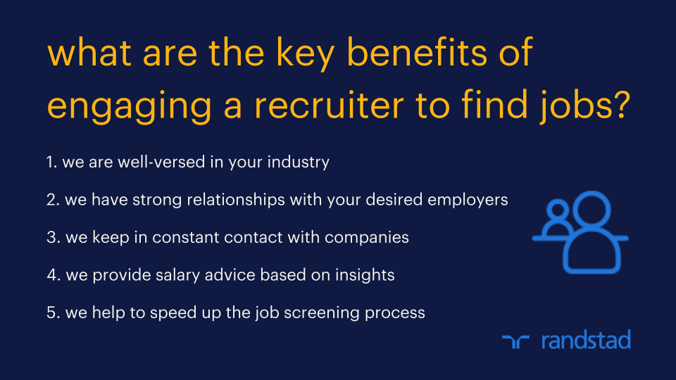 Benefits of Working with a Recruiter to Find Your Next Job | Randstad ...