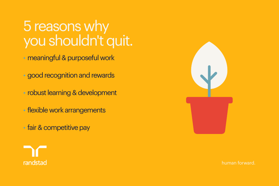 Should You Quit or Stay in Your Job? 5 Key Reasons Each | Randstad Malaysia
