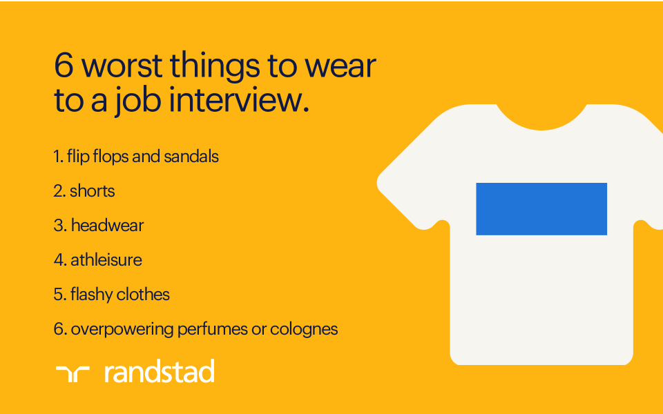 What Not to Wear to an Interview